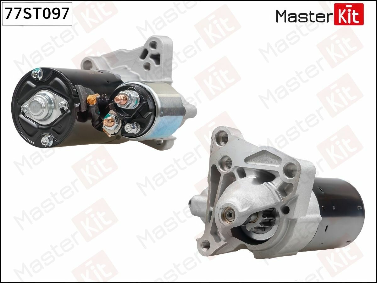 Стартер для Рено Дастер, Меган 2, 3, Сценик 1, 2 77ST097 MASTERKIT