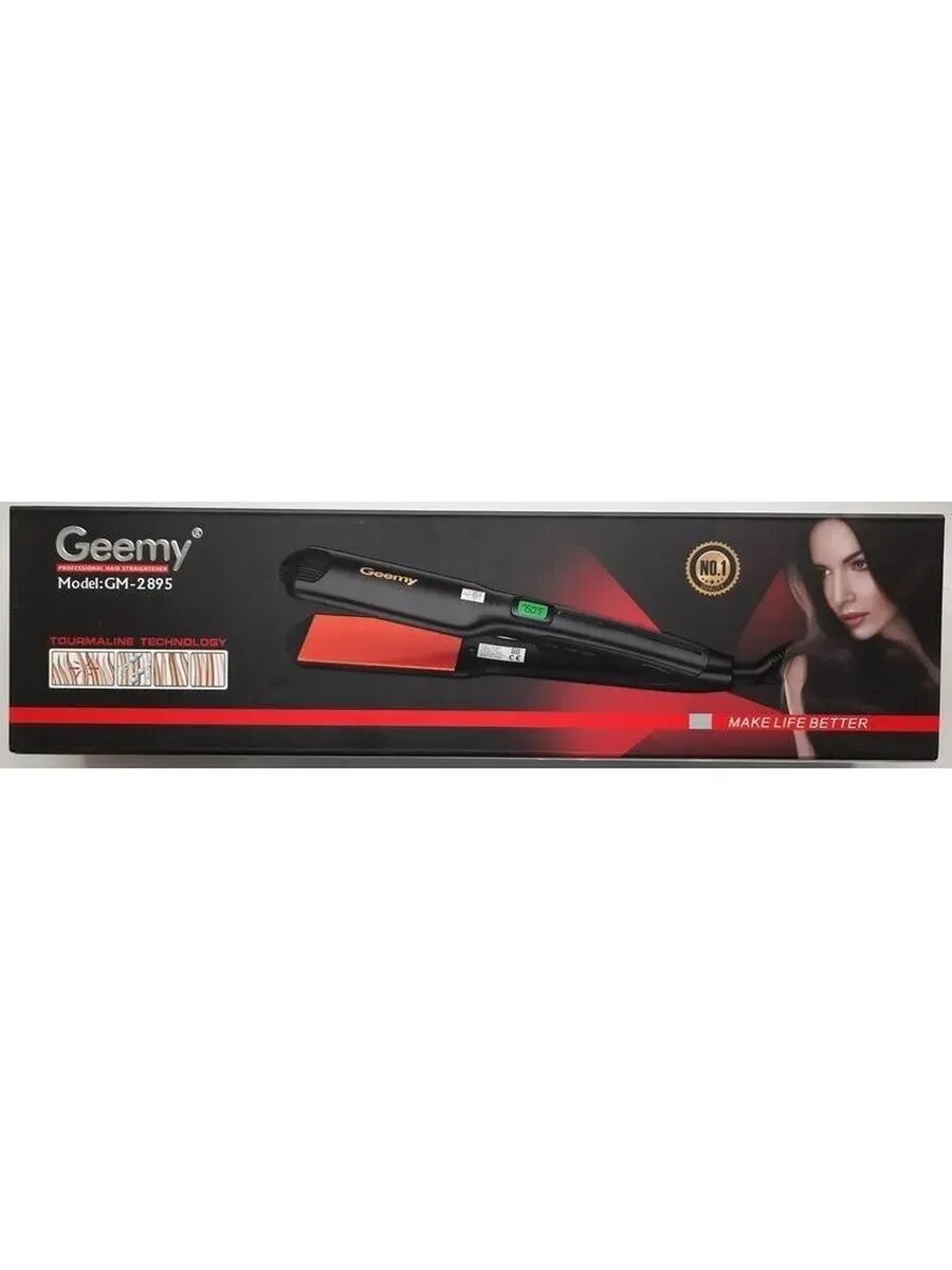 Профессиональный выпрямитель для волос Geemy GM-2895