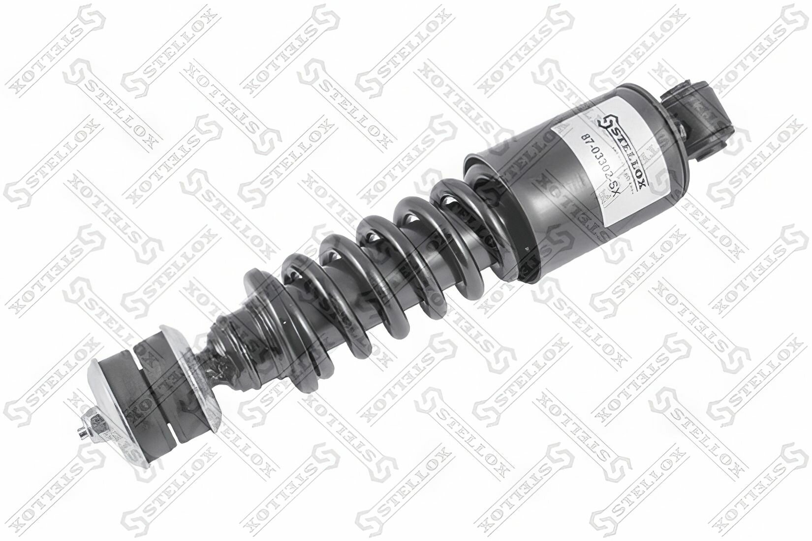 Амортизатор кабины передний с пружиной для МАН E2000, F90, M 2000 M 87-03302-SX STELLOX