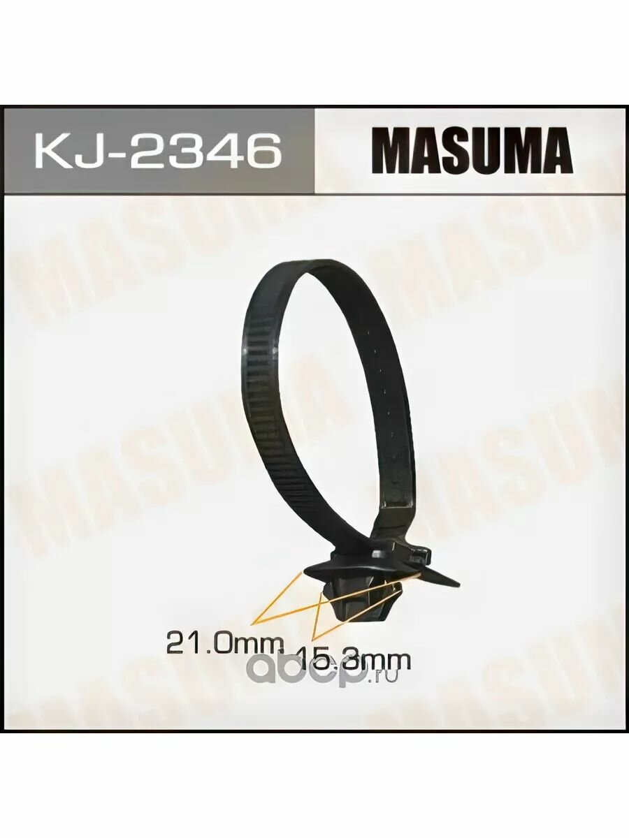 Клипса автомобильная Комплект из 50 шт. Артикул KJ2346 Производитель MASUMA.