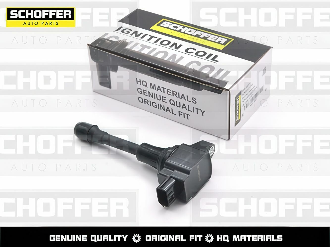 Катушка зажигания, для Ниссан Ноут, Кашкай, Х-Трейл Nissan Note, Qashqai, X-Trail артикул SHF-30037 производителя SCHOFFER
