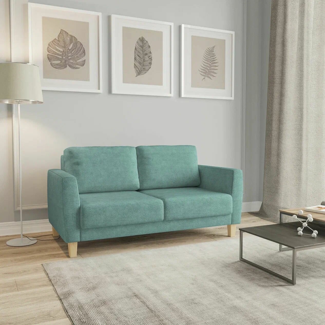 Диван-кровать 2х местный OSLO, механизм Пантограф, 176х98х96 см