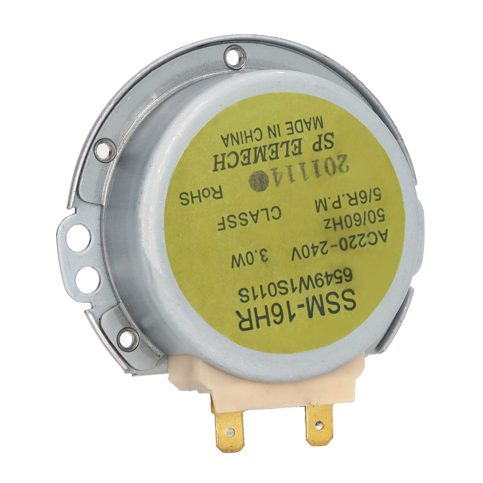 Мотор привода поддона LG, SSM 16HR 6549W1S011S, 220–240 В, алюминий и медь