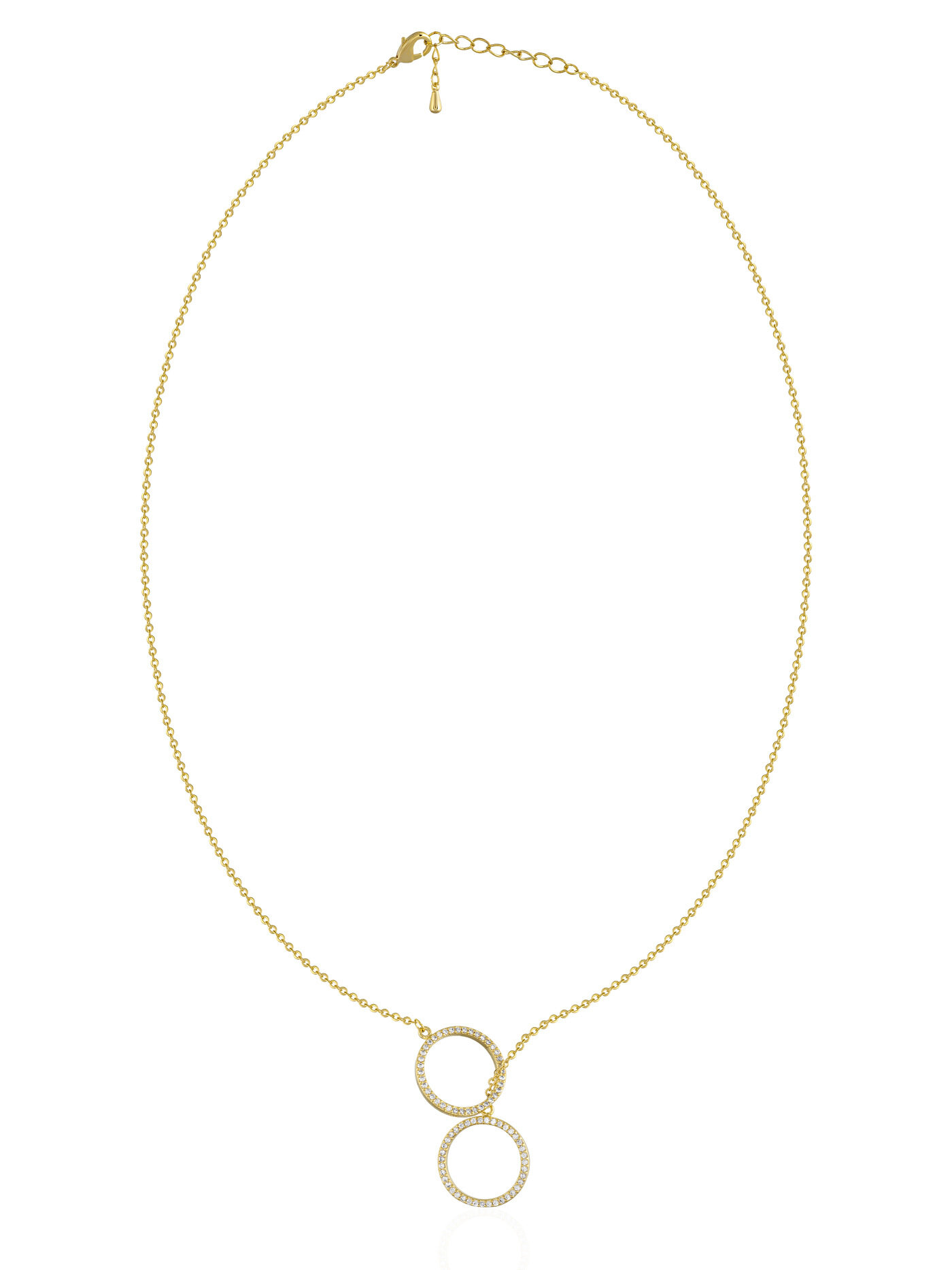 Колье, фианит