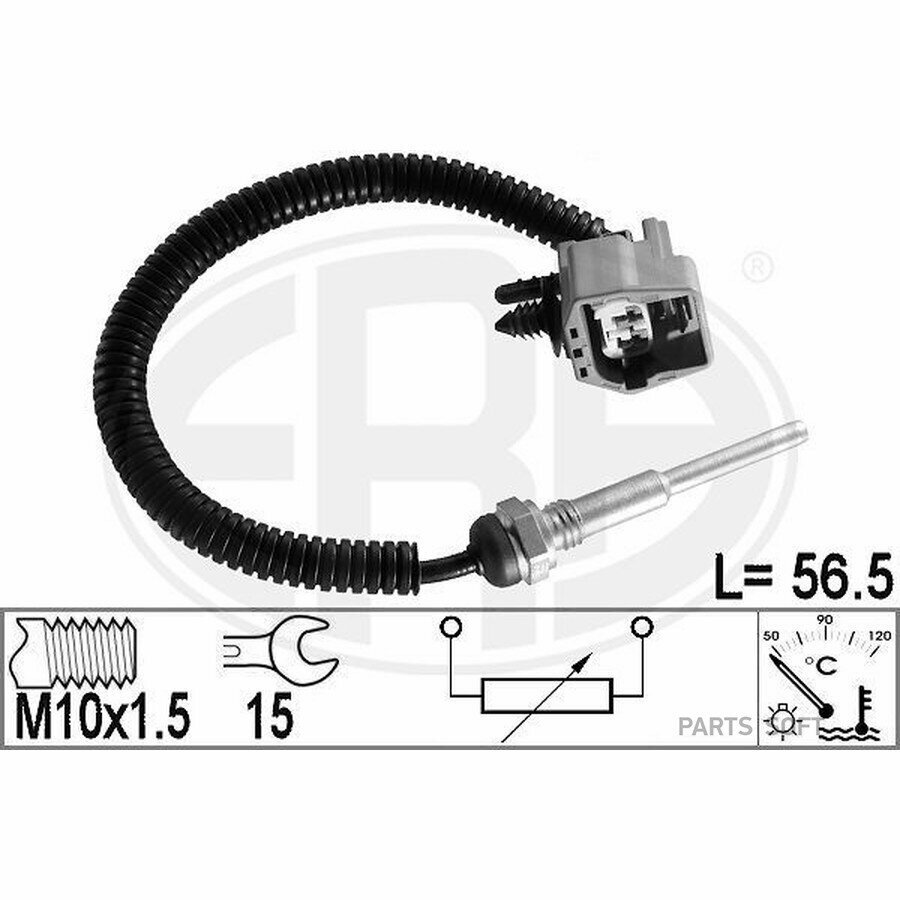 ERA 331010 Датчик, температура ОЖ FORD TRANSIT 00->