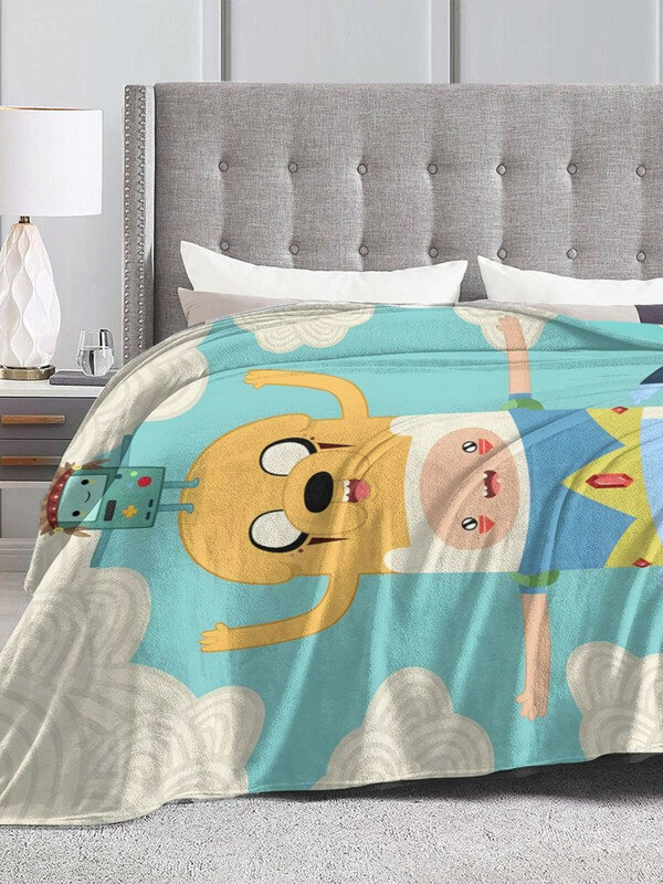 Пледы Время приключений Плед Финн и Джейк Finn Jake от Adventure Time