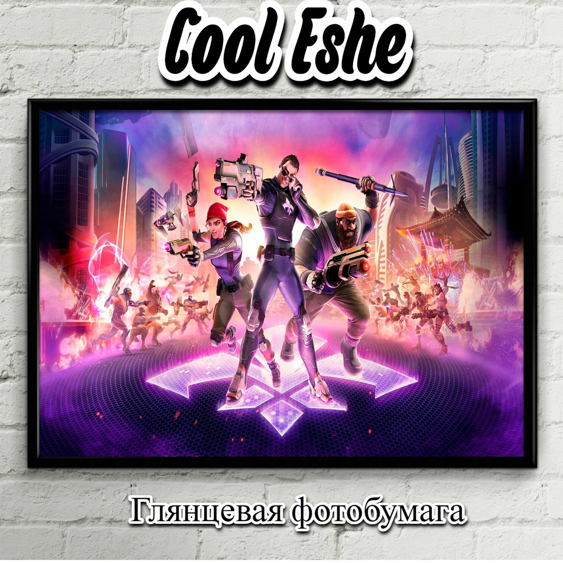 Постер "agents of mayhem, заставка" из коллекции "Игры" А4