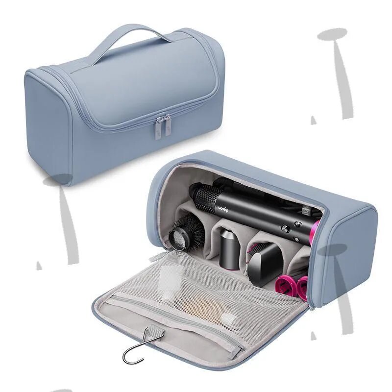 Сумка для фена Дайсон , чехол для выпрямителя, органайзер фена и стайлера, синийOU