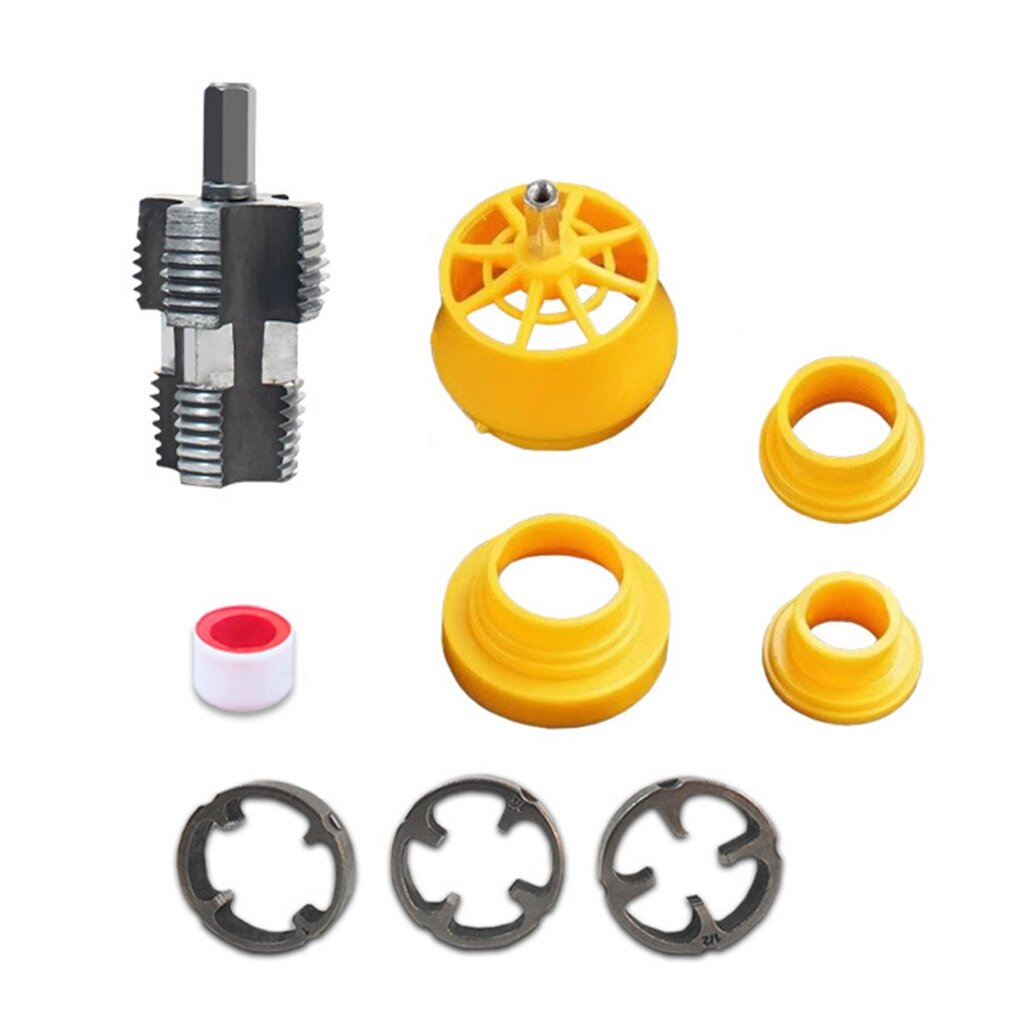Открывалка для внутренней резьбы водопроводной трубы с конической резьбой для водопроводной трубы Аксессуары для пластиковых труб из ПВХ