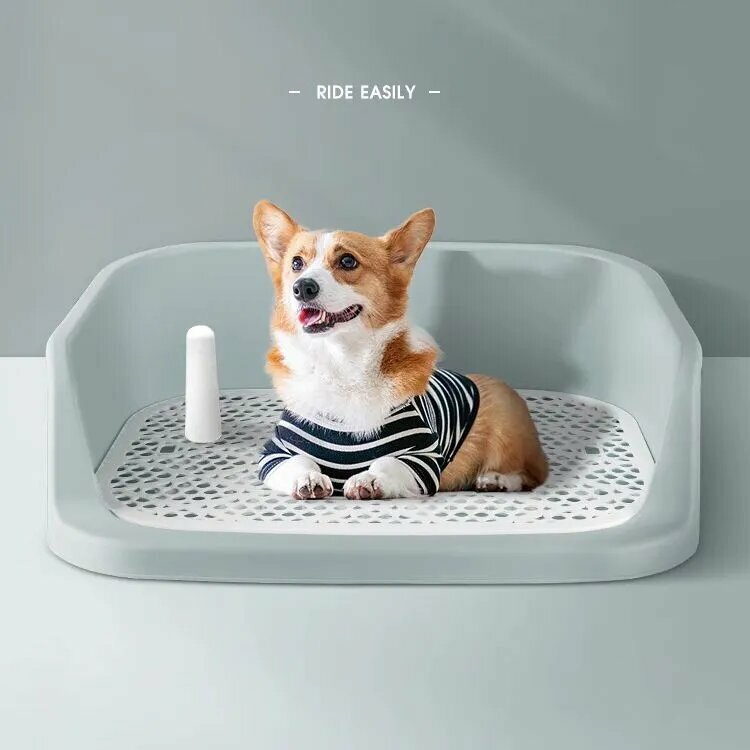 Огороженные внутренние туалеты для кошек и собак, брызгозащищенные лотки для собак 51*41*14 cm