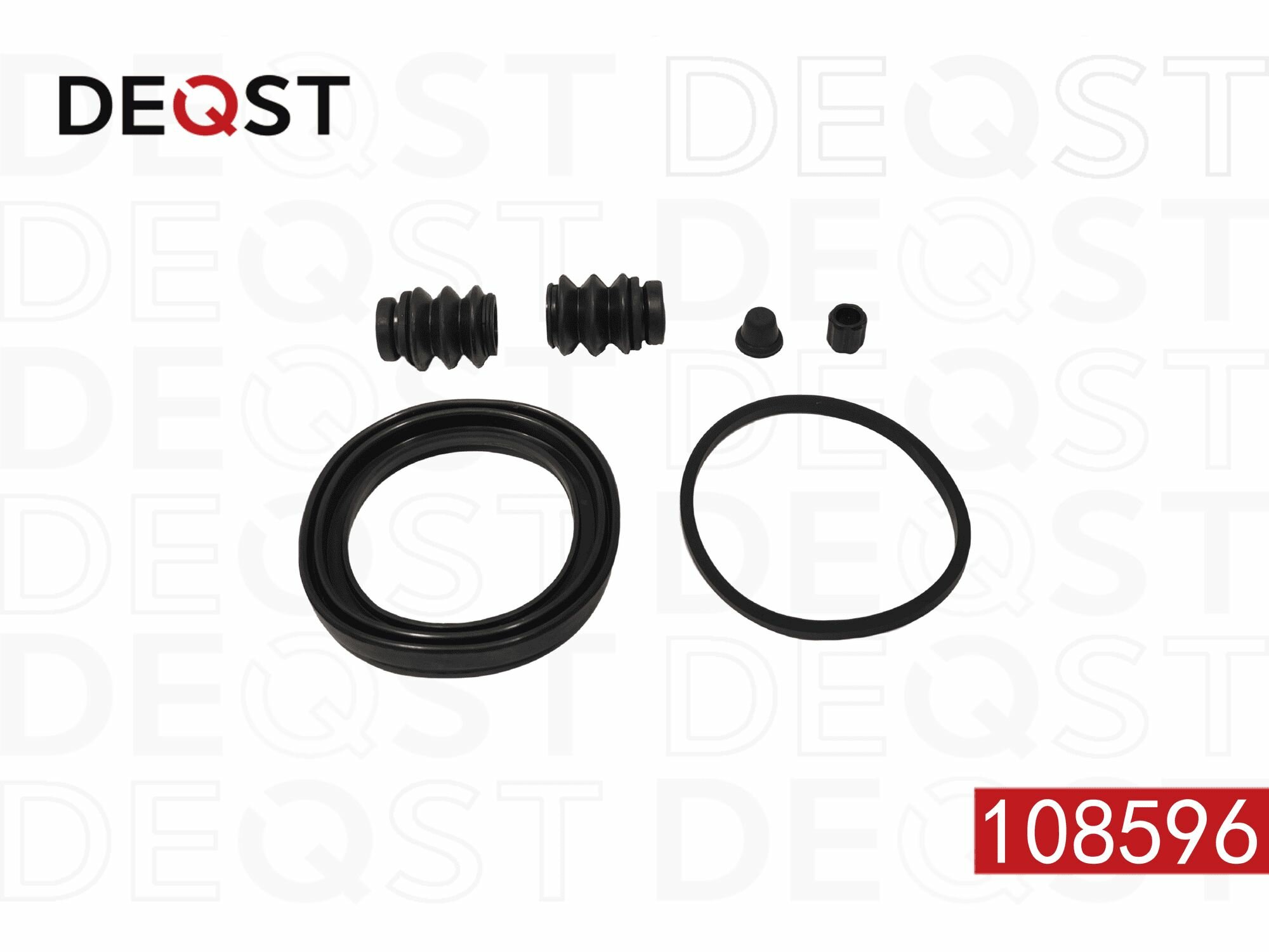Ремкомплект суппорта Deqst 108596 направляющие переднего Toyota Auris 1-2, Camry 6 (V40), Prius, RAV4 3-4 (A30/A40)