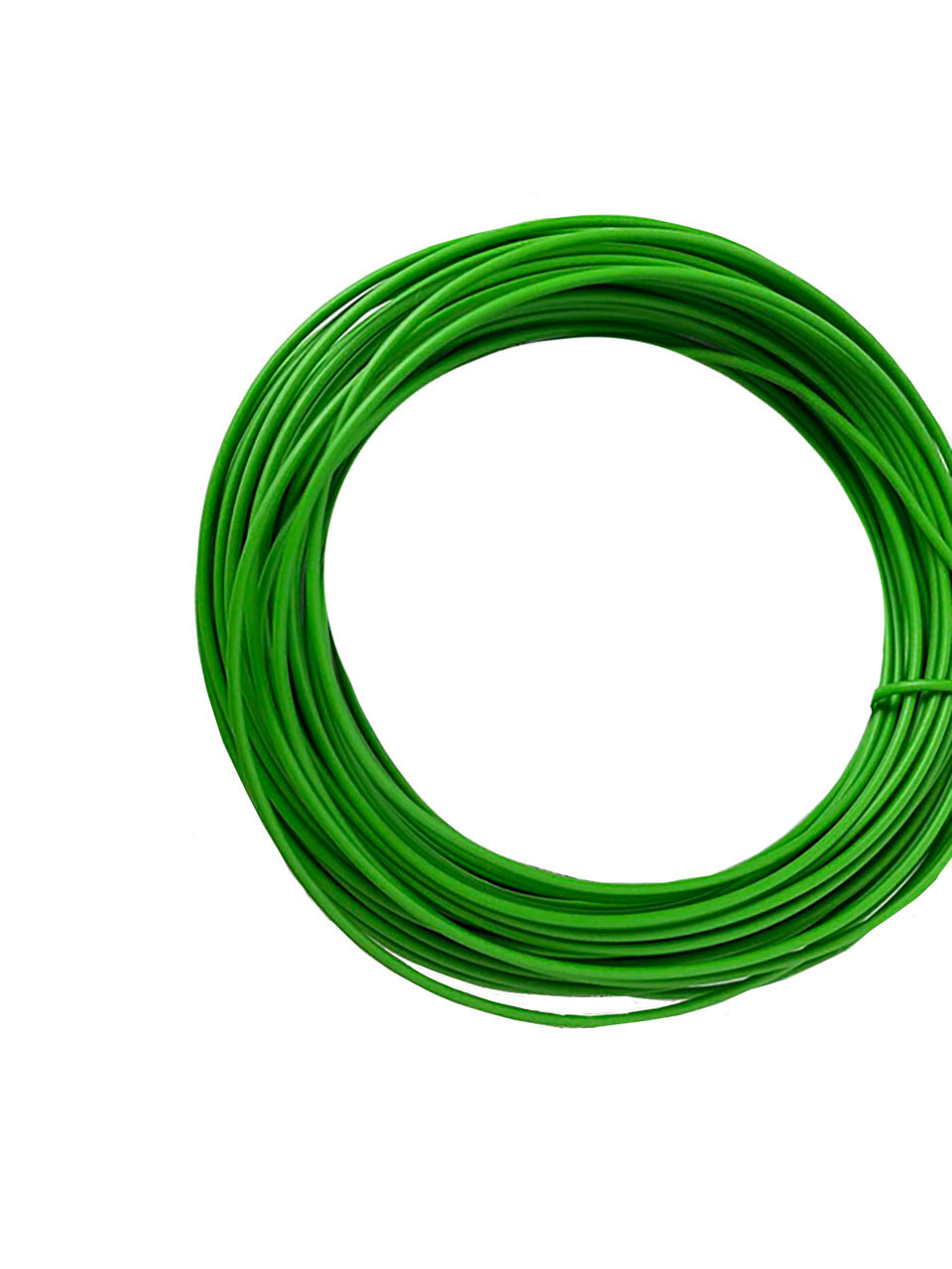 Провод медный НВ-4 (600 В) , сечение 0,5 мм2 50 метров зеленый