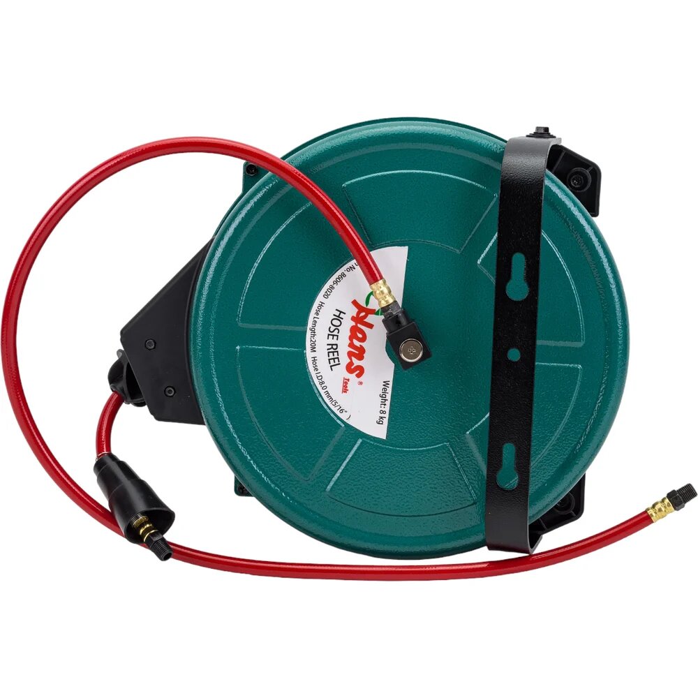 Hans Шланг на самоскручивающейся катушке 8x12x20 м 8606-8020