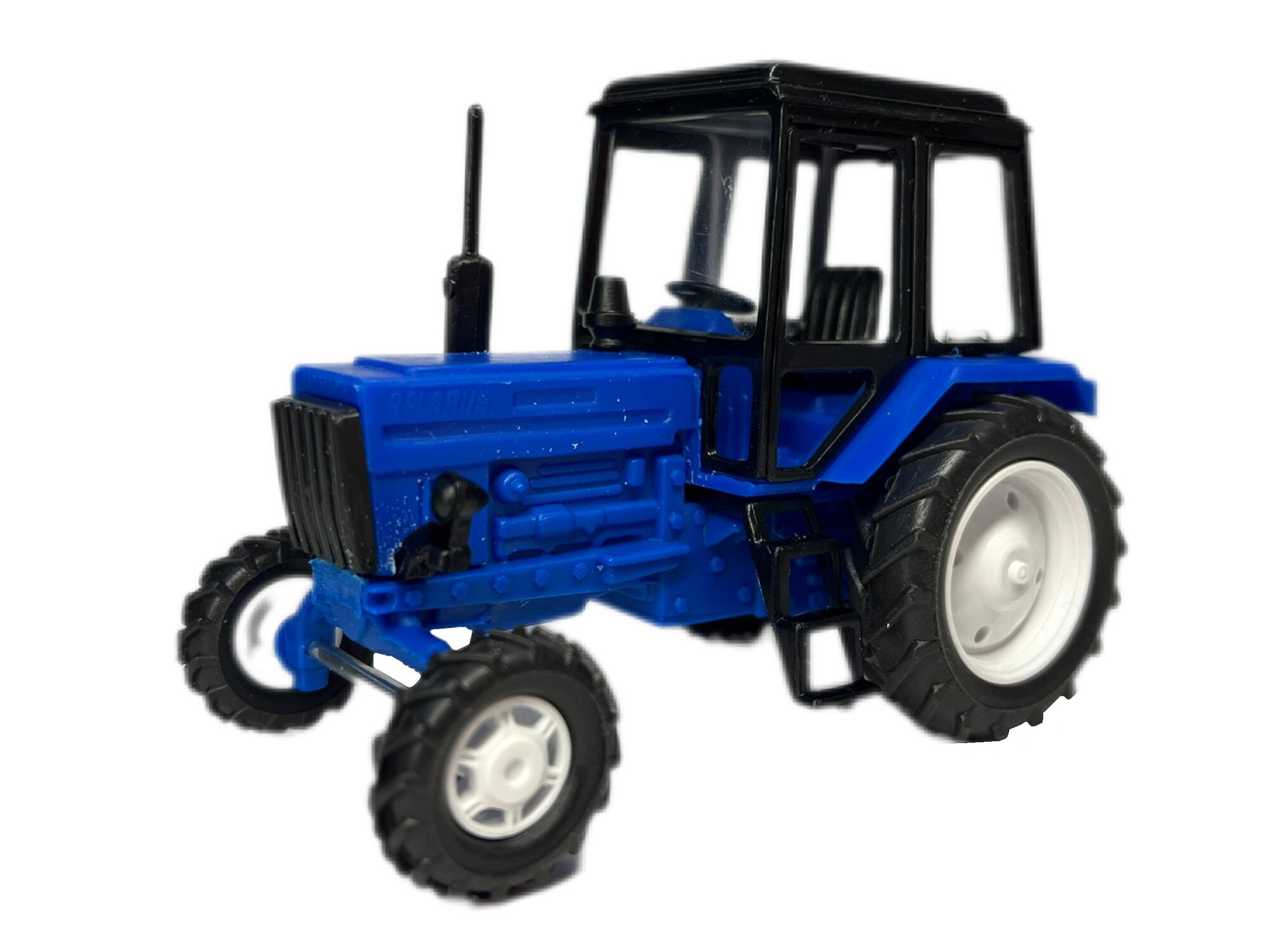 Игрушка Трактор "МТЗ - 82", цвет синий кабина черная, масштаб 1:43, пластик