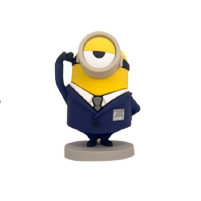 Игрушка миньон из сериала грю 4 fun despicable me pvc фигурка для детей на день рождения и коллекционеров джерри