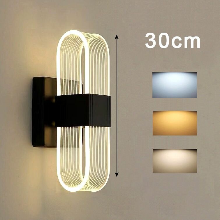 Бра, настенный светодиодный светильник, Триколор,9 Вт