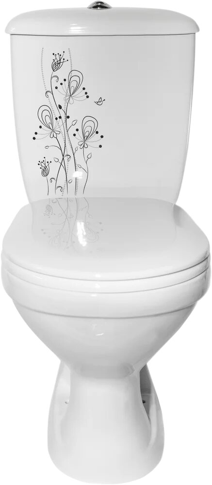 Унитаз-компакт напольный Оскольская керамика Суперкомпакт 44901110222 фарфоровый, белый, с нижним подводом, овальный, с косым выпуском, российский