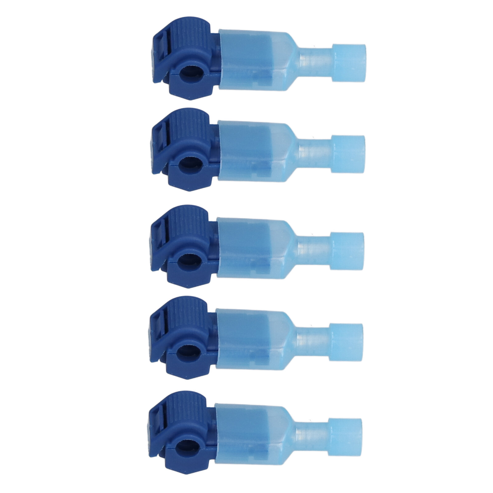 Коннекторы для проводов типа T Tap с самострижением, быстрые муфты для разъема проводов MDFN2‑250, 120 шт, для проводов 16-14AWG, максимальный ток 15А