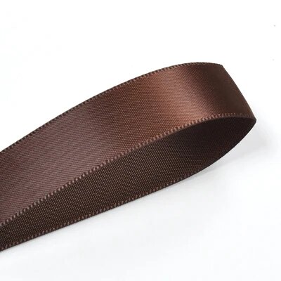 YAMA 100 ярдов 6, 9, 13, 16, 19, 22 мм, атласная лента с одним лицом, золотисто-коричневые ленты для вечерние, свадебные украшения, розовые подарки ручной работы