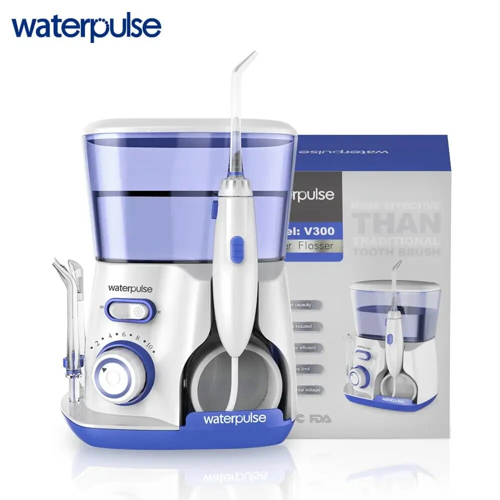 Waterpulse V300G ирригатор для полости рта ЕС, зеленый