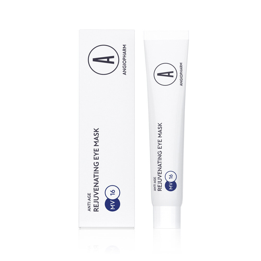 Angiopharm Омолаживающая маска для кожи вокруг глаз устранению отеков и темных кругов под глазами, 7 мл