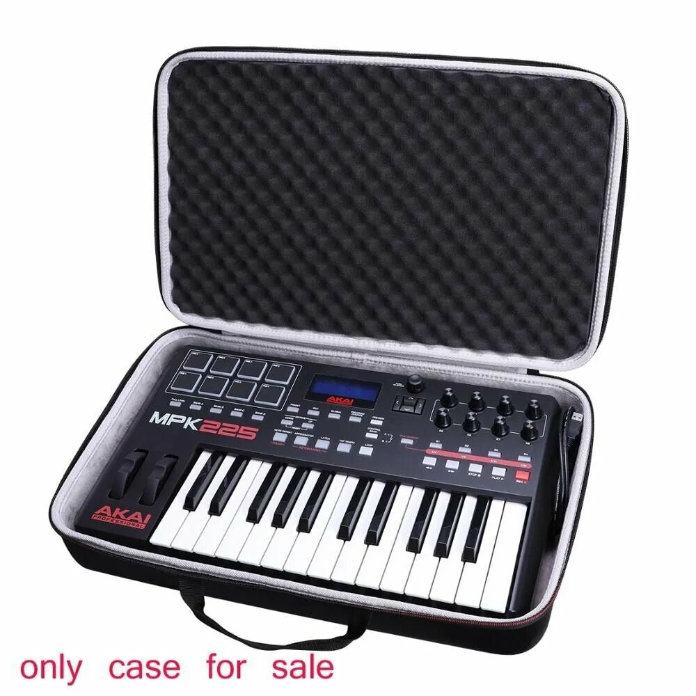 Жесткий чехол LTGEM EVA для контроллера MIDI-клавиатуры Akai Professional MPK225 (только чехол!)