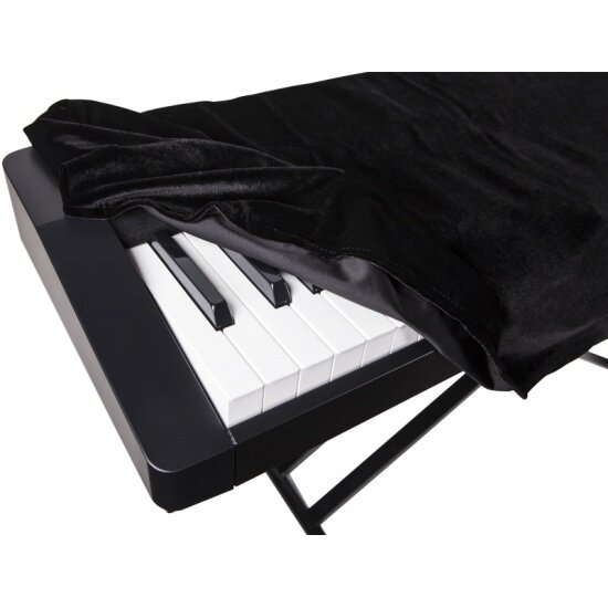 Накидка Casio для цифрового пианино универсальная 88S бархатная, чёрный