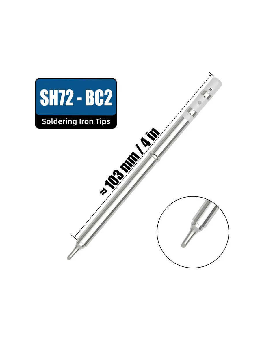 Жало SH72 для паяльника, сменный нагреватель, паяльная головка Weller, оборудование для пайки, жало, припой, не подходит для T12 T65