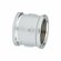 Муфта Profactor Chrome 1 PF TF 54C, латунь, хромированная, разъёмная, внутренняя...