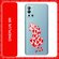 Чехол на OnePlus 9R / ВанПлас 9R с принтом "Heart panther 2 - 14 февраля", прозр...