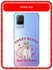 Чехол на Vivo V21 / Виво V21 с принтом "Heal the rabbit", прозрачный