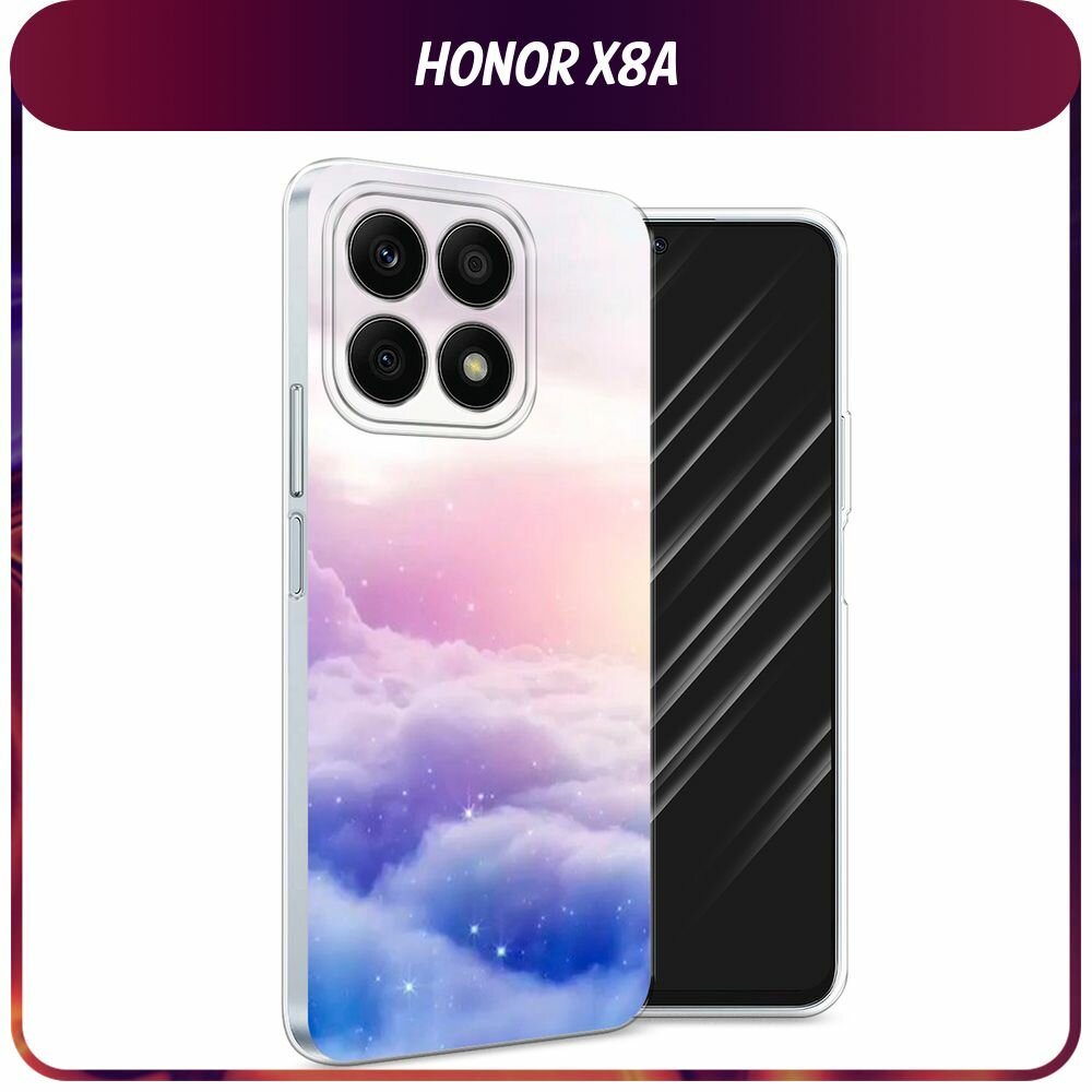 Силиконовый чехол на Honor X8A / Хонор X8A с принтом "Небеса"