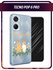 Чехол на Tecno Pop 6 pro / Техно Поп 6 Про с принтом "Весенние кролики", прозрач...