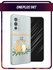 Чехол на OnePlus 9RT / ВанПлас 9RT с принтом "Весенние кролики", прозрачный