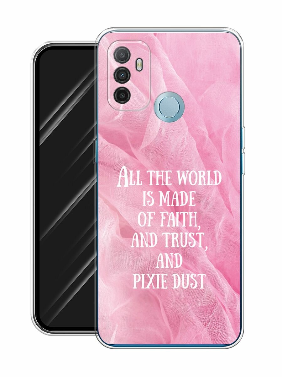 Чехол на Oppo A53 / Оппо А53 с принтом "Pixie dust - 8 марта" — фото 1
