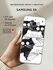 Чехол на Samsung Galaxy S8 / Самсунг Галакси С8 с принтом "Коты черно-белые"