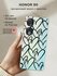 Чехол на Honor 90 / Хонор 90 с принтом "Hearts doodle black 1"