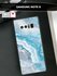Чехол на Samsung Galaxy Note 8 / Самсунг Галакси Нот 8 с принтом "Нежно-голубой ...