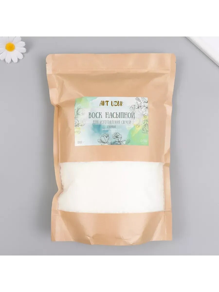 Воск для свечей в хлопьях 1000 гр