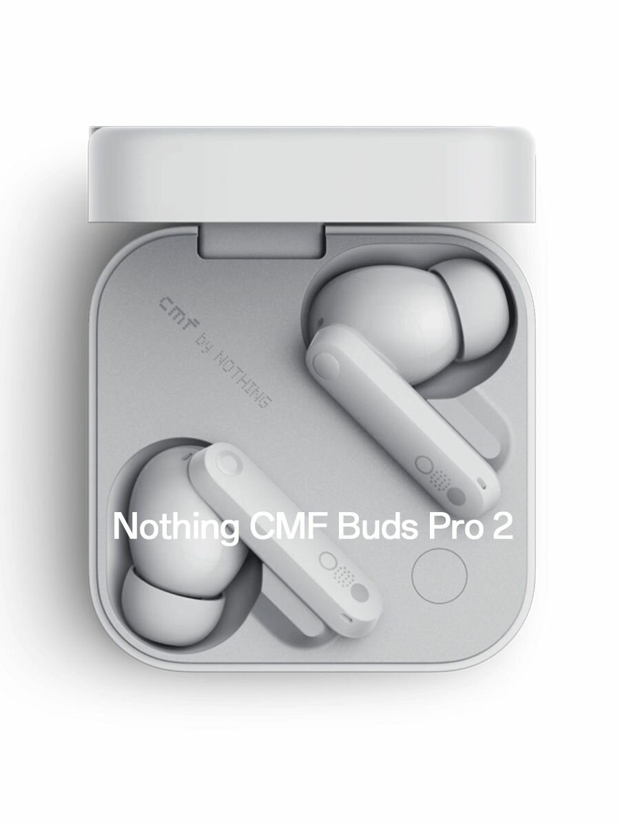 Nothing Наушники беспроводные с микрофоном CMF Buds Pro 2, зеркальный, желтый