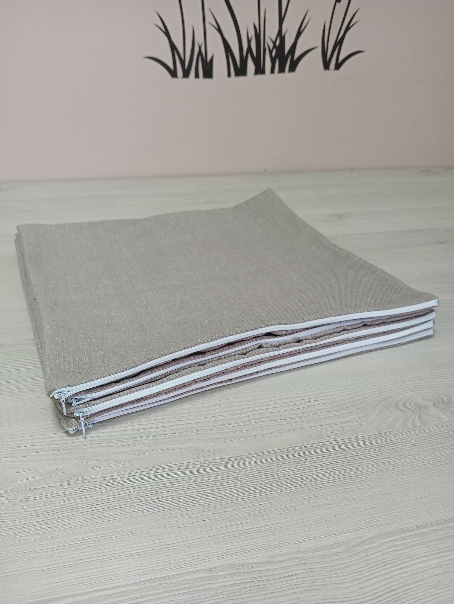 Чехлы на молнии для декоративных подушек