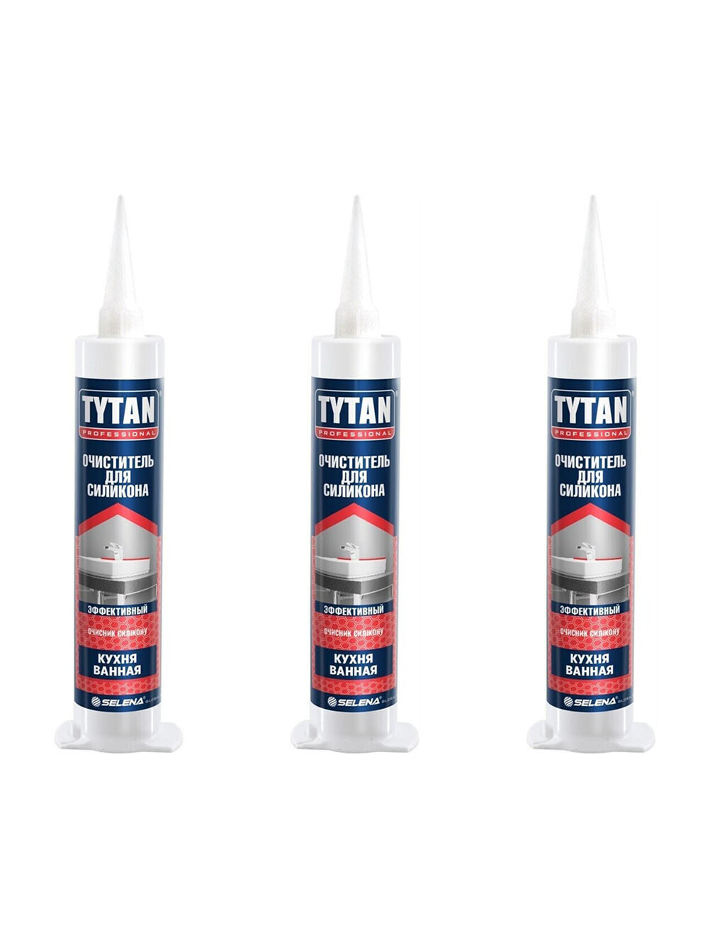 Удалитель силикона Tytan Professional 80 мл (3 шт.)