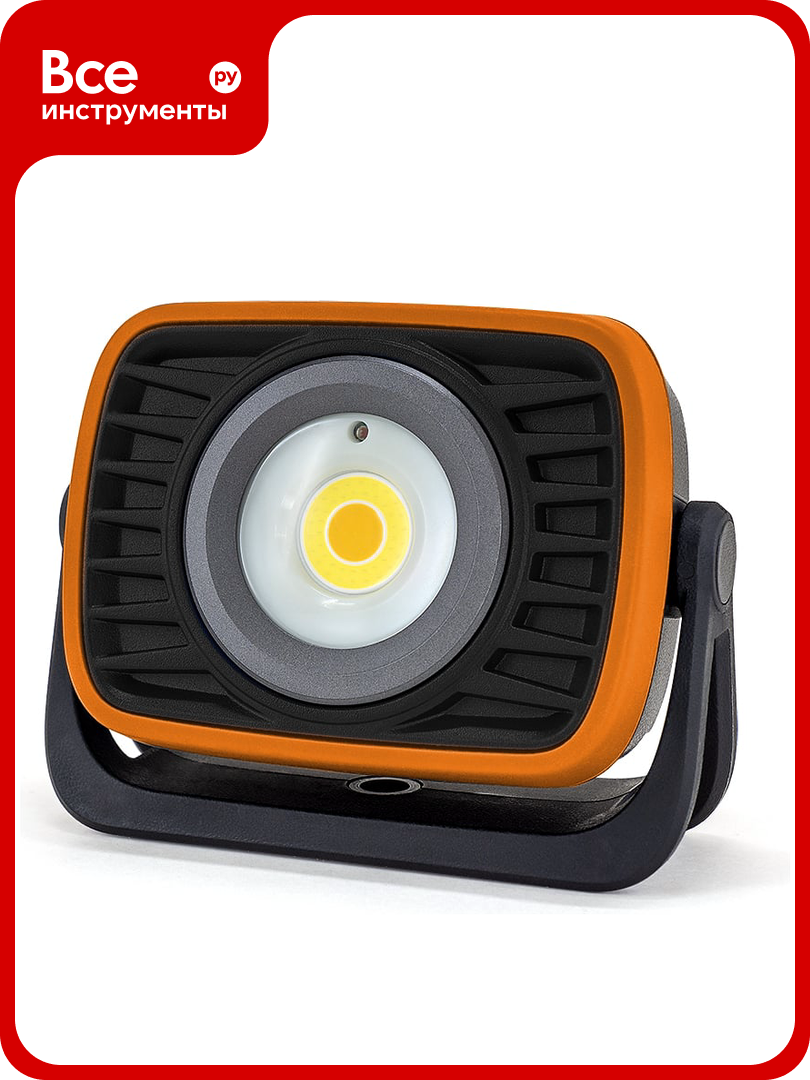 Аккумуляторный фонарь прожектор яркий ЛУЧ YLP A-150 Termit COB max1500лм 4реж+SMD красный 2реж, IPX4, Li-Ion 4606400006909