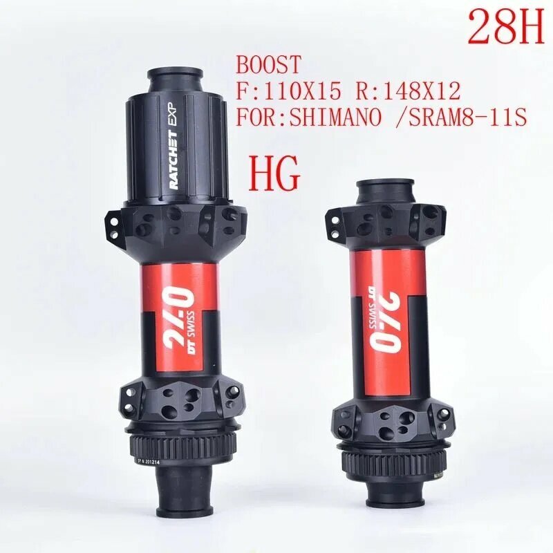 DT SWISS 240EXP Горный велосипедный концентратор с прямыми тормозами BOOST 28H HG