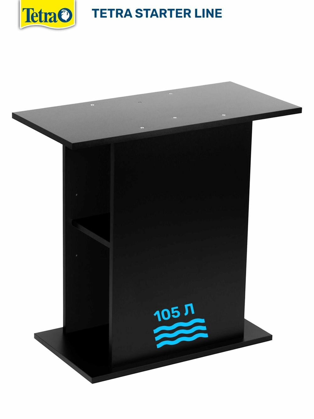 Тумба для аквариума Tetra Starter Line 105л черная 76х37хh75см