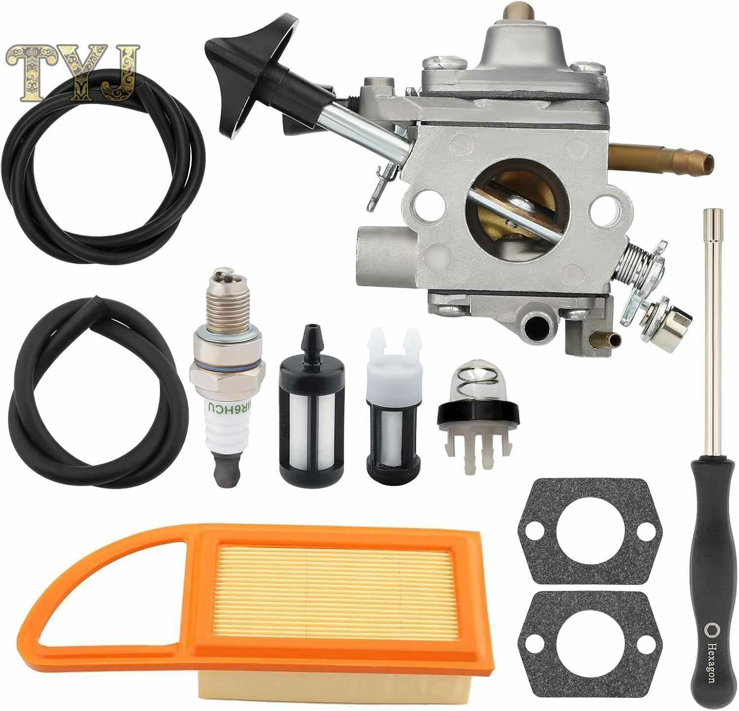 Карбюратор Dalom BR 600 для Stihl BR600 BR500 BR550, запчасти для рюкзакного вентилятора, карбюраторный комплект, заменяет Zama C1Q S183 4282 120 0606 428