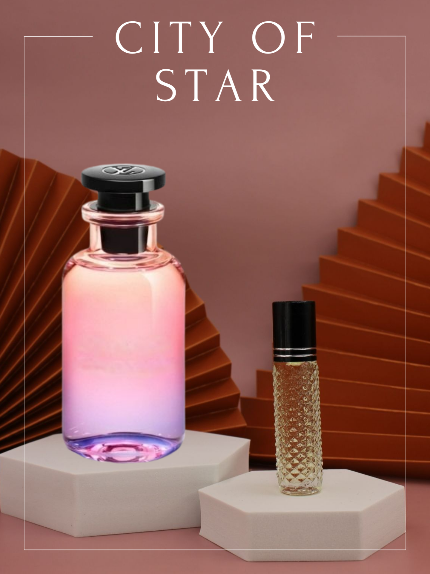 Духи масляные City Of Star; Timeless Perfume; Сити Оф Стар роликовый флакон 8 мл