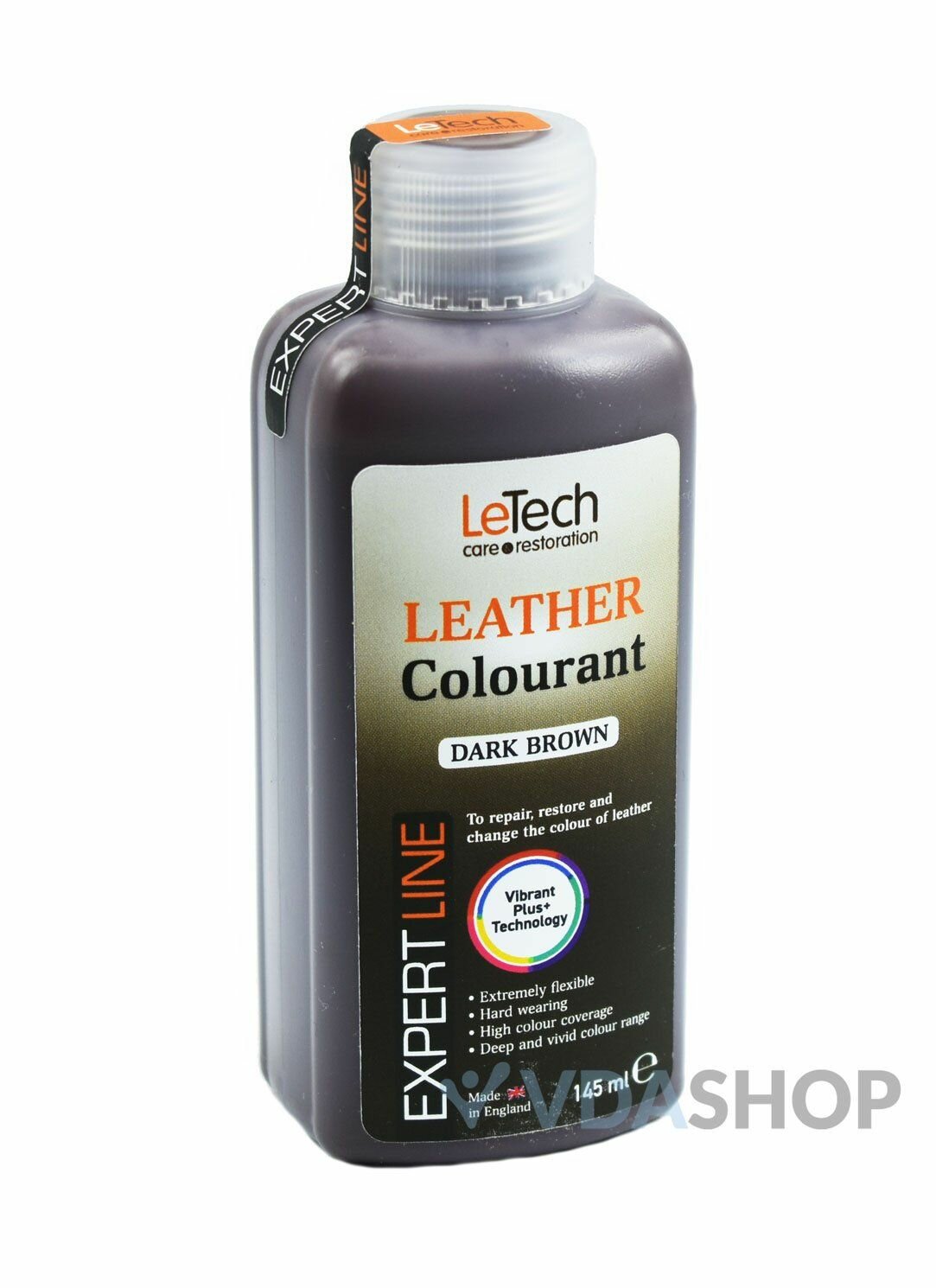 Краска для кожи Leather Colourant Dark Brown EXPERT LINE, 200 мл