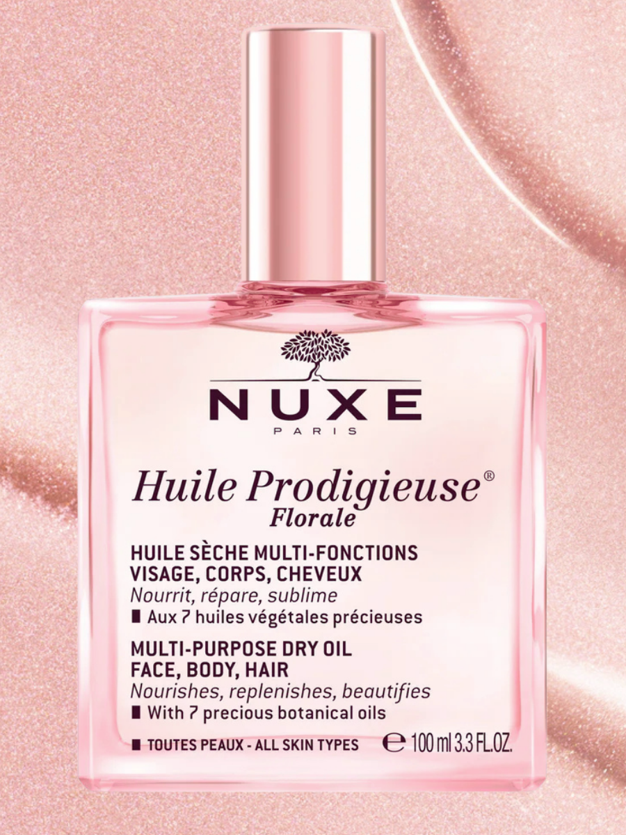 Масло Huile Prodigieuse Florale Nuxe, для тела и волос, сухое, с цветочным ароматом