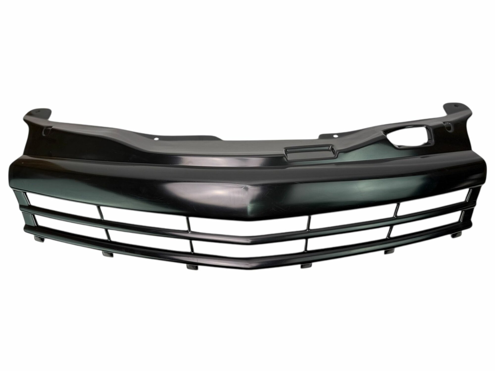 Решетка радиатора Fanastra1, для Opel Astra H 3D, черный, ABS пластик, под покраску